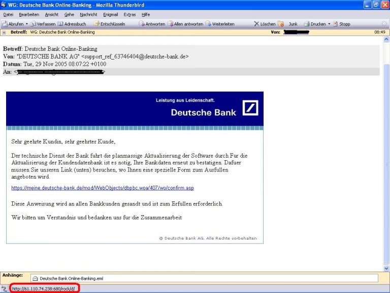 Deutsche Bank Online-Banking | a-i3.org